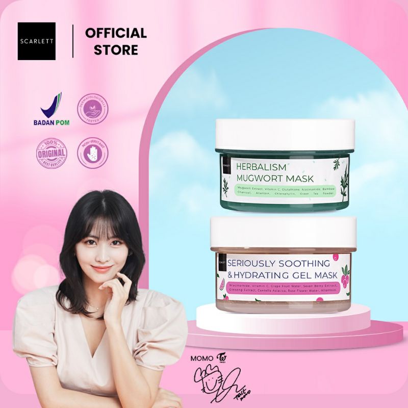 Jual SCARLETT WHITENING MASKER BY FELICYA ANGELISTA (COD) | Shopee ...