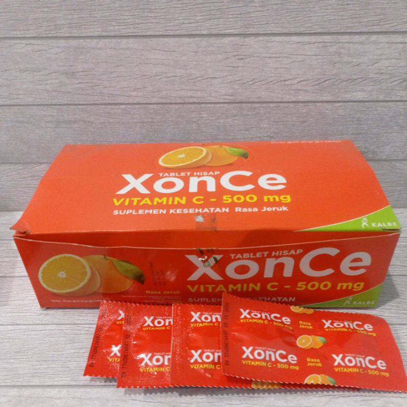 Jual XonCe Tablet Hisap (strip) | Shopee Indonesia