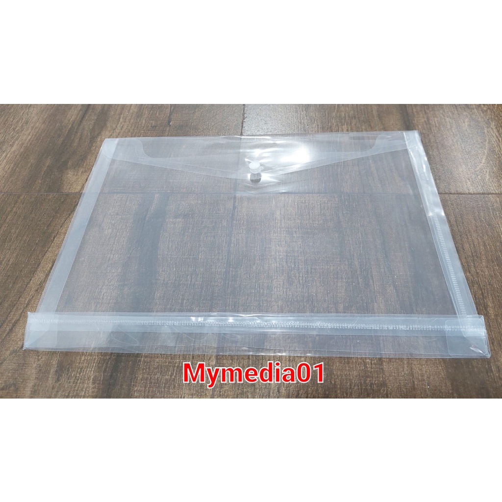 Jual MAP PLASTIK KANCING / MAP TRANSPARAN KANCING / MAP DOKUMEN FILE ...