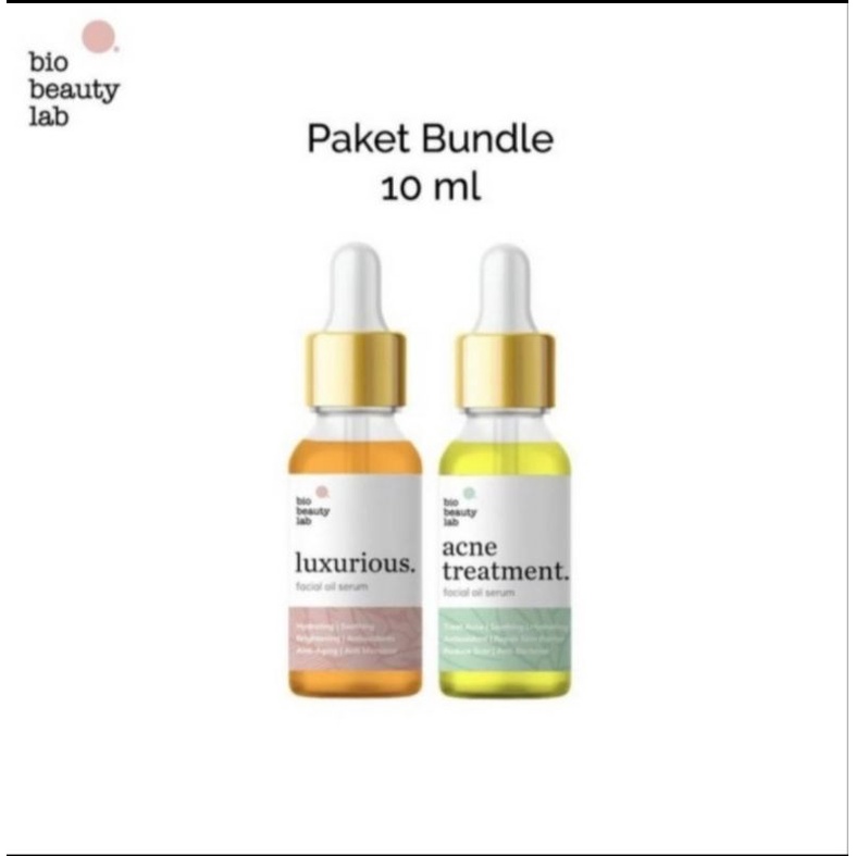 Jual Bio Beauty Lab Paket Bundle 10ml Luxurious & Acne Treatment Facial ...