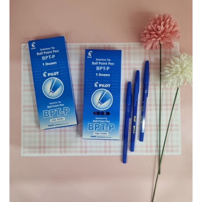 Jual PEN PILOT 12 PCS (1 LUSIN) BALLPOINT | BOLPEN | PULPEN | Shopee ...