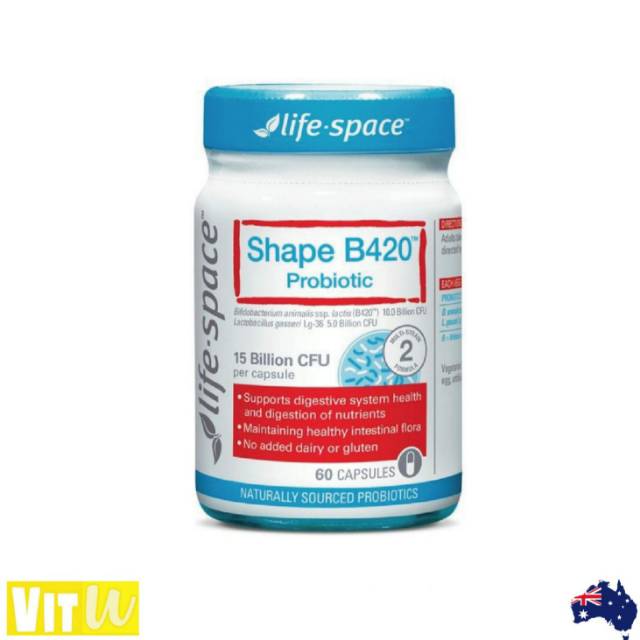 Jual Life Space Shape B420 Probiotic 60 capsules | Vitamin DIET DETOX ...