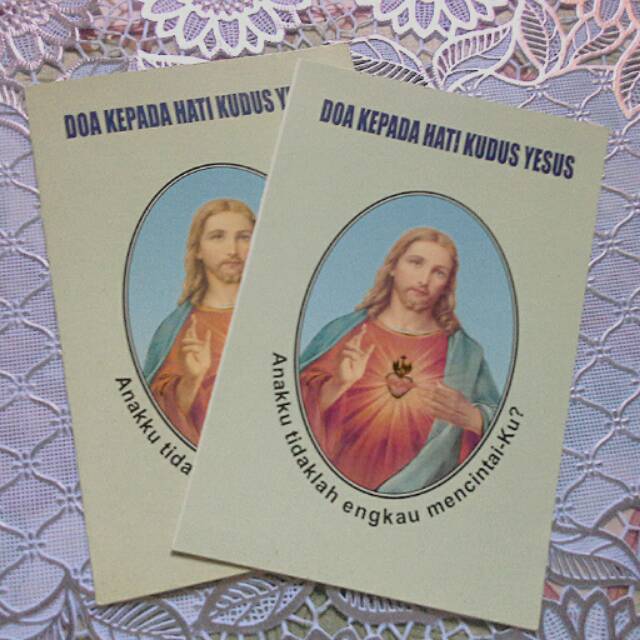 Jual Doa Kepada Hati Kudus Yesus | Shopee Indonesia