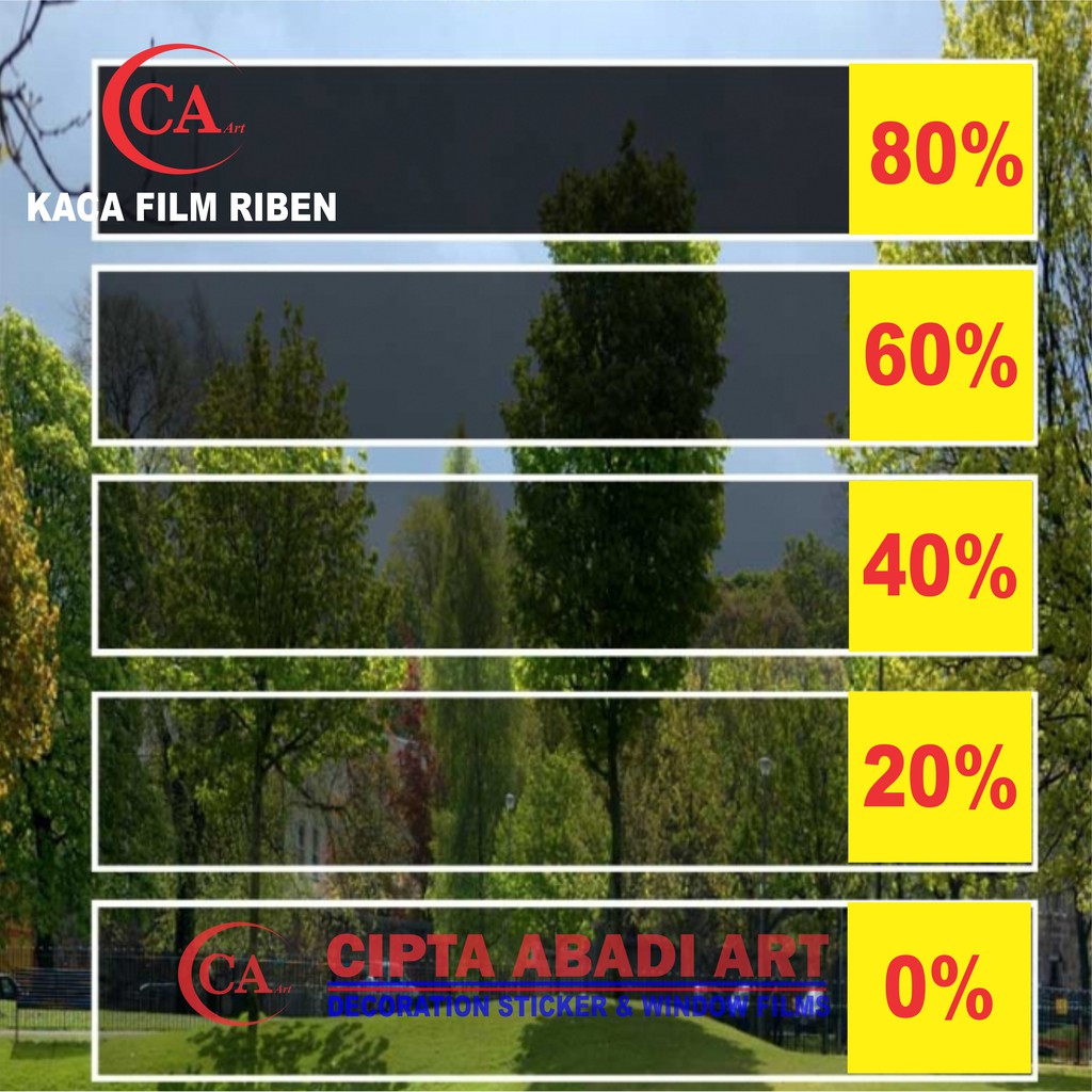 Jual Stiker Kaca Film Riben Tolak Panas | Shopee Indonesia