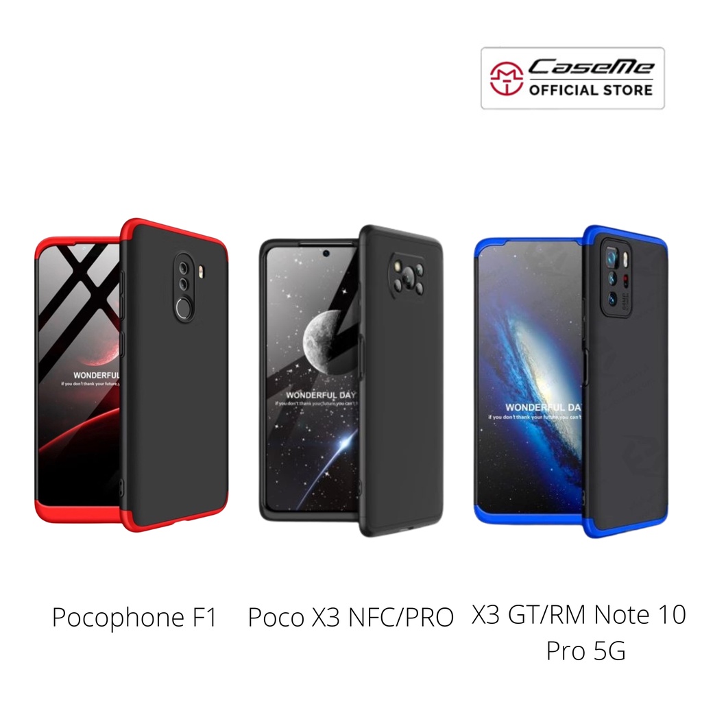 Jual Casing Poco F1 X3 NFC X3 PRO X3 GT GKK Original Hard Case 360 ...