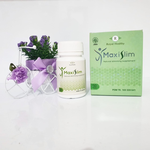 Jual Maxi slim suplemen berat badan original | Shopee Indonesia