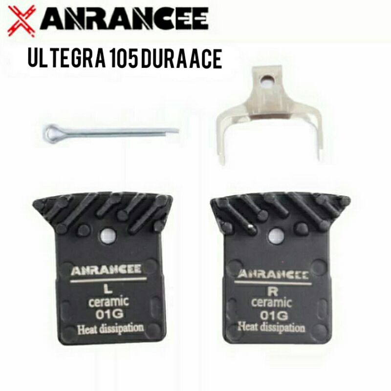 Jual brake pad tipe shimano L02A L03A L05A ultegra 105 dura ace kampas ...