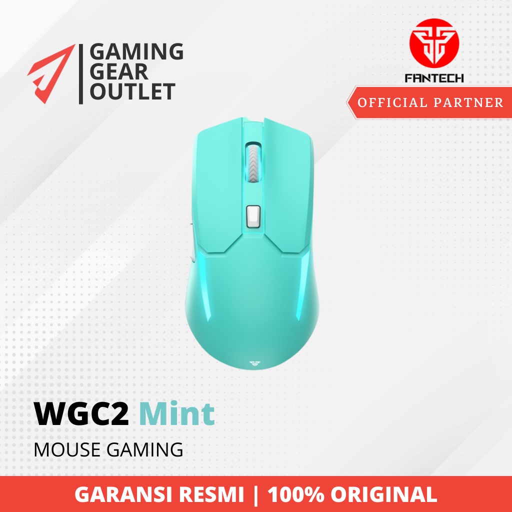 Jual [100%] Fantech MINT EDITION Venom II WGC2 Wireless Mouse Gaming ...
