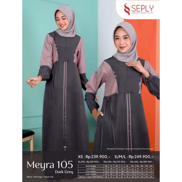 Jual GAMIS SEPLY (MEYRA 105) | Shopee Indonesia