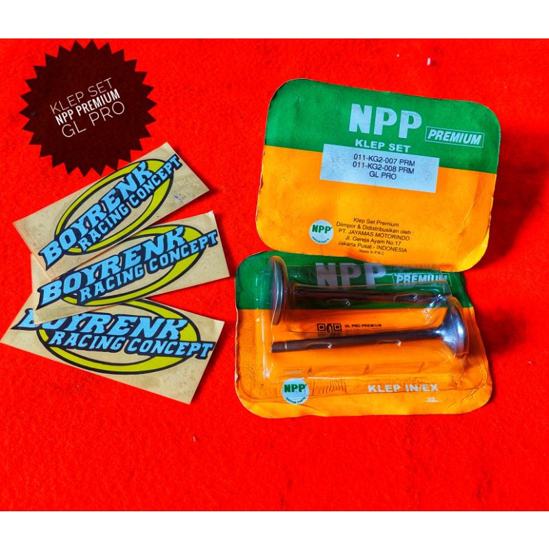 Jual KLEP SET / PAYUNG KLEP HONDA GL PRO (KG2)SET IN EX - BOYRENK RACING | Shopee Indonesia