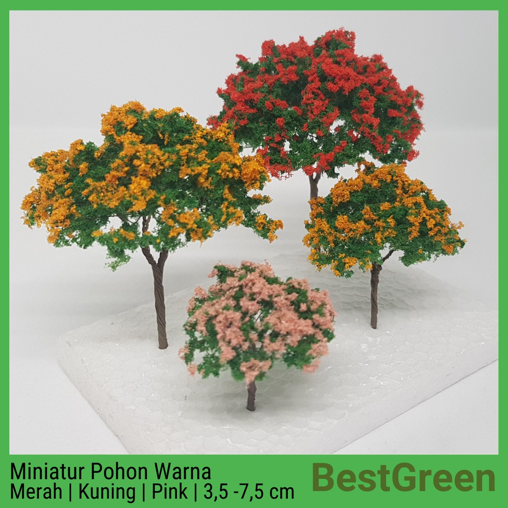 Jual miniatur pohon warna | Shopee Indonesia