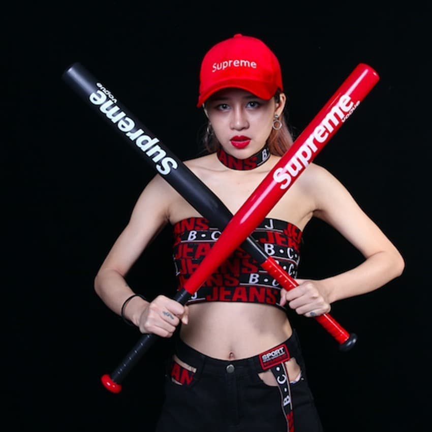 Jual tongkat baseball bat supreme bisbol besi panjang 81cm | Shopee ...