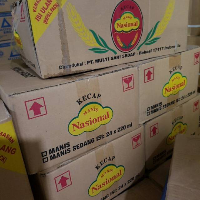 Jual Kecap Nasional 1 Dus | Shopee Indonesia