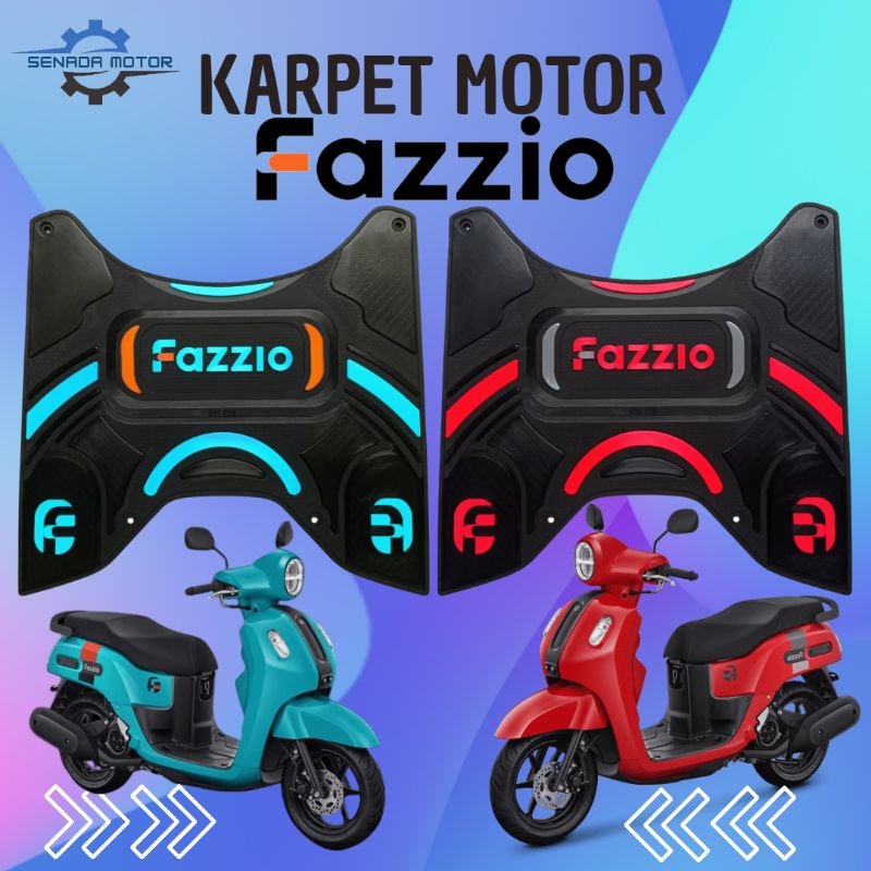 Jual Aksesoris Motor Yamaha Fazzio-Karpet Motor Fazzio | Shopee Indonesia