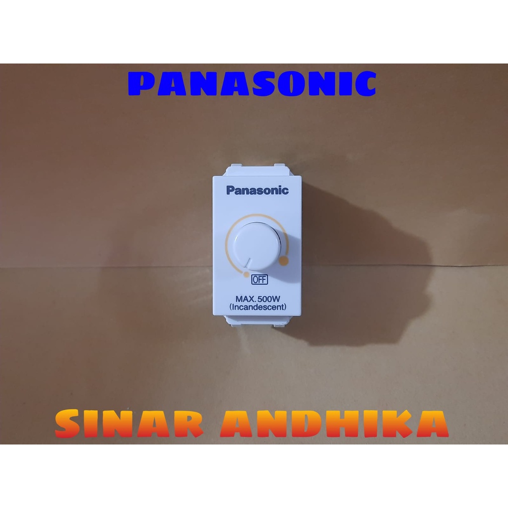 Jual SAKLAR DIMMER PUTIH PANASONIC 500 WATT WEJ 57515 | Shopee Indonesia