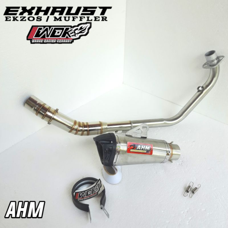 Jual ekzos AHM/exhaust AHM/knalpot AHM pnp PNP LC135, RC SNIPER MX ...