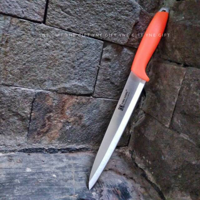 Jual Pisau Dapur Fillet Daging Ying Guns 33 cm Slim Orange | Shopee ...