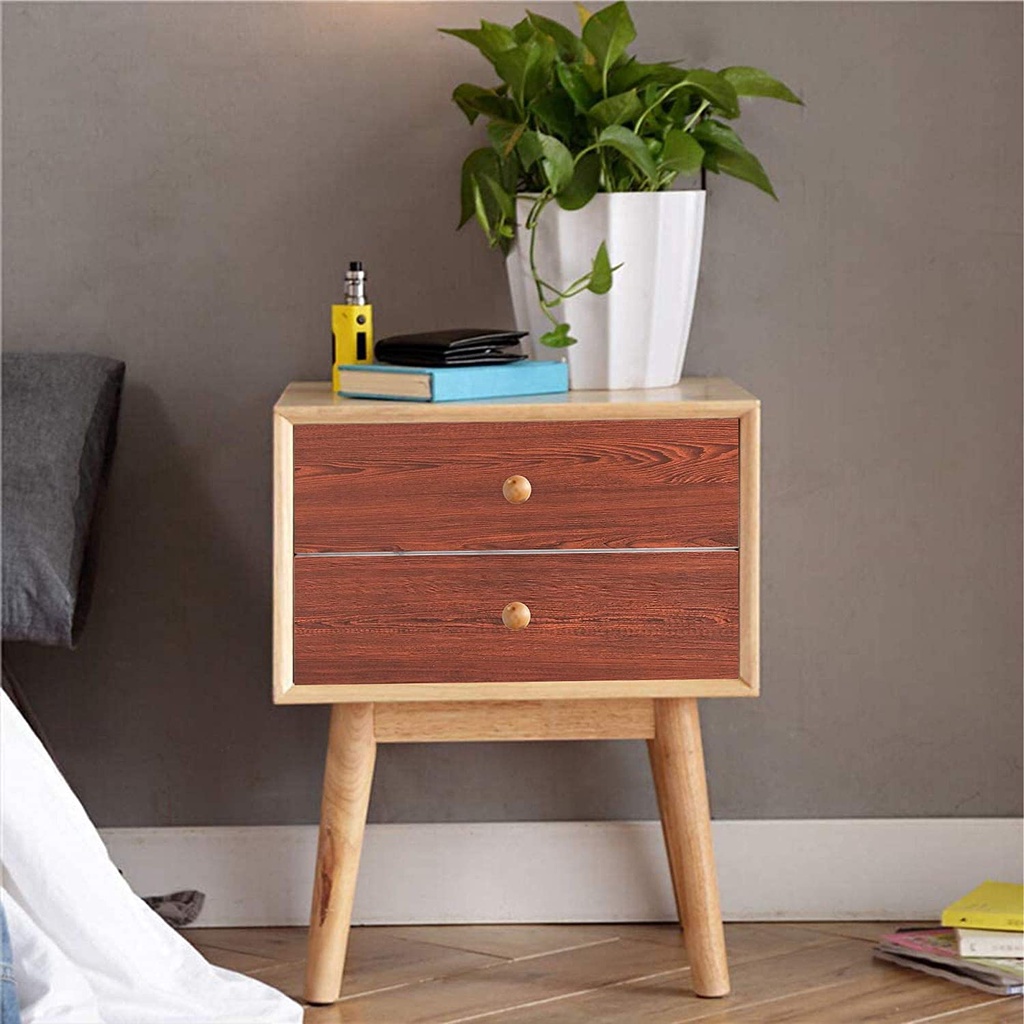 Jual Wallpaper Motif Wallpaper Kayu Gelap Coklat 2 Ukuran Panjang