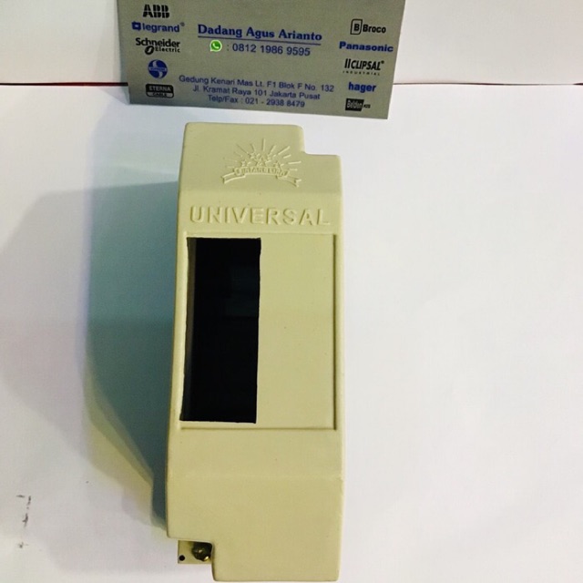Jual BOX MCB 1 Phase 1P 1 P/ Kotak MCB 1 Phase 1 Pas Outbow | Shopee ...