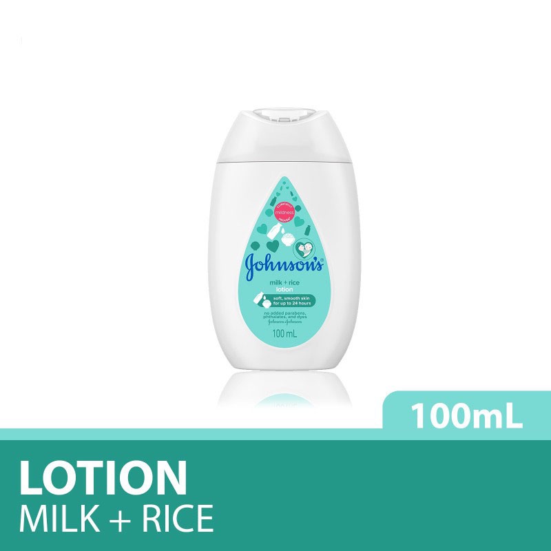 Jual Johnson's Baby Milk + Rice Lotion 100 / 200 ml | Shopee Indonesia