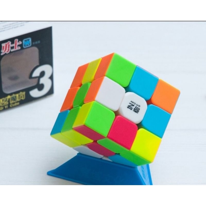 Jual Cube 3x3 Qiyi WarriorS Stickerless speedcube | Shopee Indonesia