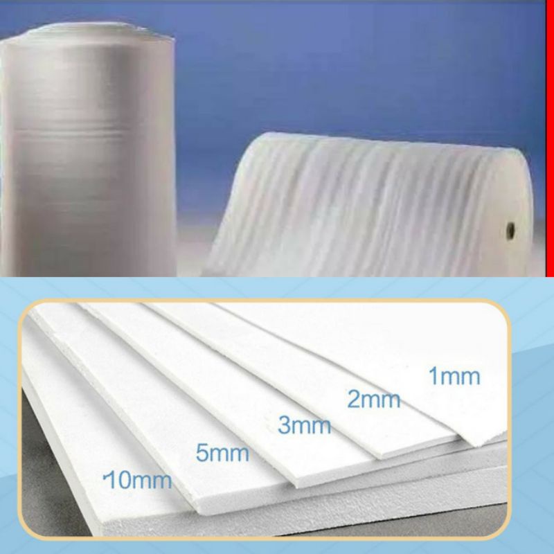 Jual PE Foam / Foam Sheet Meteran Aneka Ukuran | Shopee Indonesia