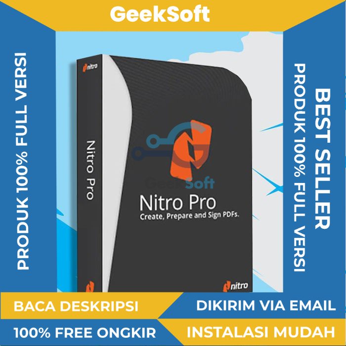 Jual Lisensi Nitro Pro 11 Original PDF EDitor Full Version Win 1 pc ...