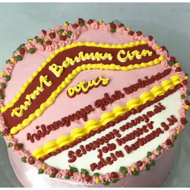 Jual Kue karangan bunga Kue papan Bunga Kue ulangtahun karangan bunga ...