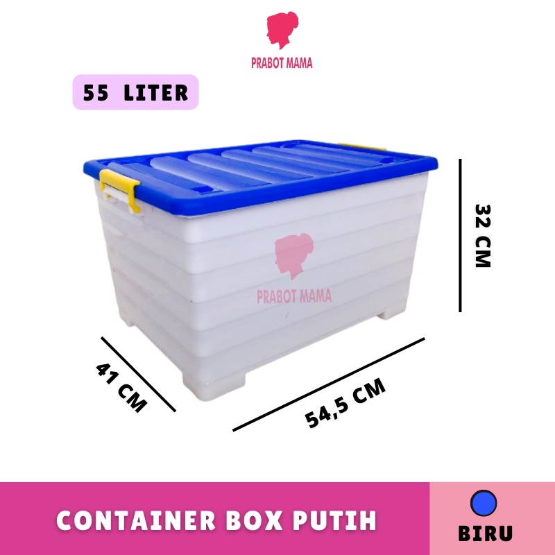 Jual Kontainer Plastik Dengan Roda SLP / Box Container / Storage Kotak ...