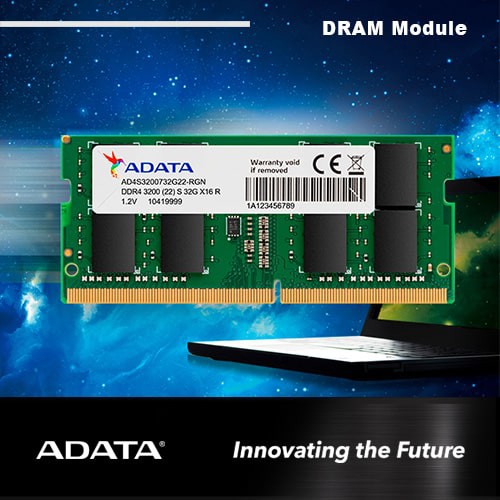 Jual ADATA DDR4 3200 MHz 16GB (1X16GB) - RAM SODIMM Single Channel ...