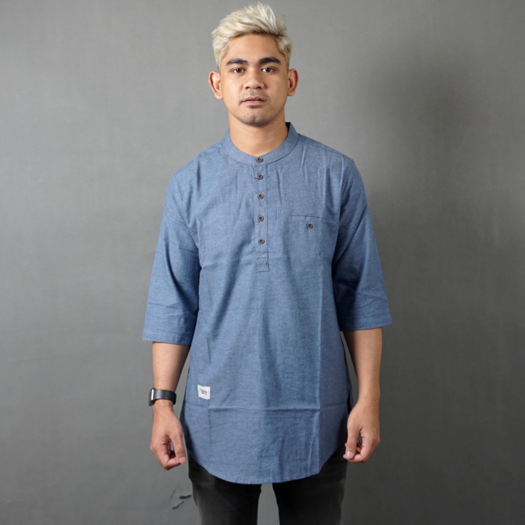 Jual Kurta Pakistan Gus Asmi Baju koko pria Muslim Gamis Pria Bahan ...