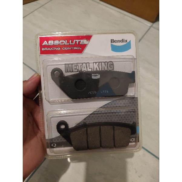 Jual kampas Rem DEPAN BENDIX METAL KING : Z650 New Versys650 2015 up ...