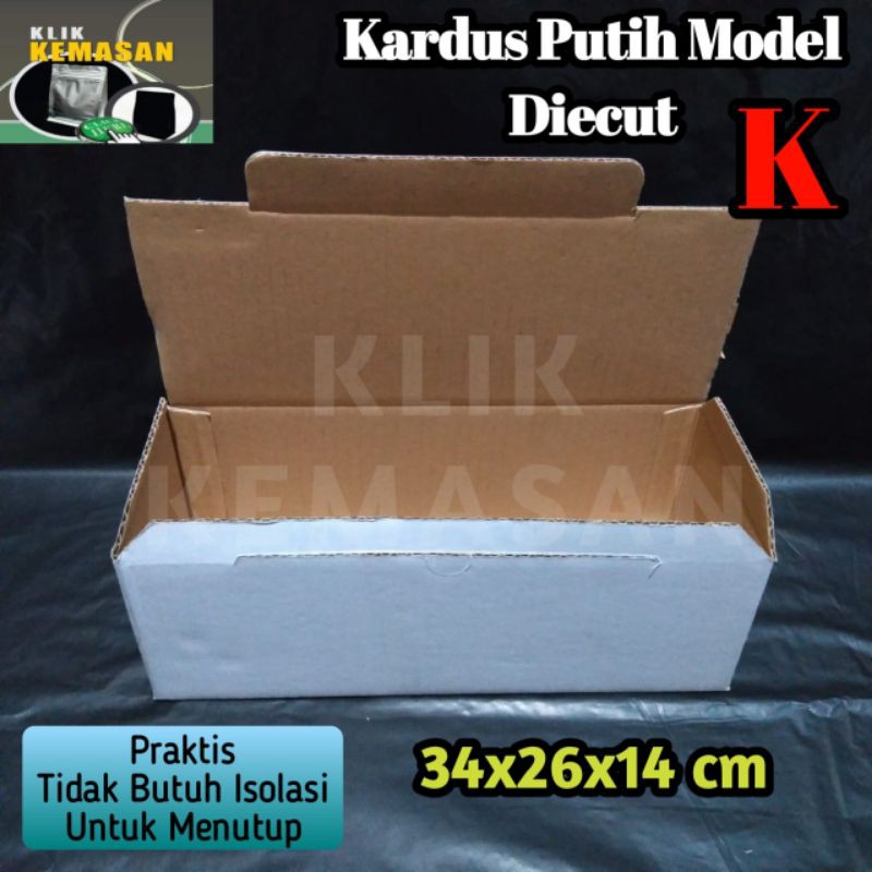 Jual KARDUS K PUTIH KOTAK KARTON BOX DUS SEPATU PACKING HP AKSESORIS ...