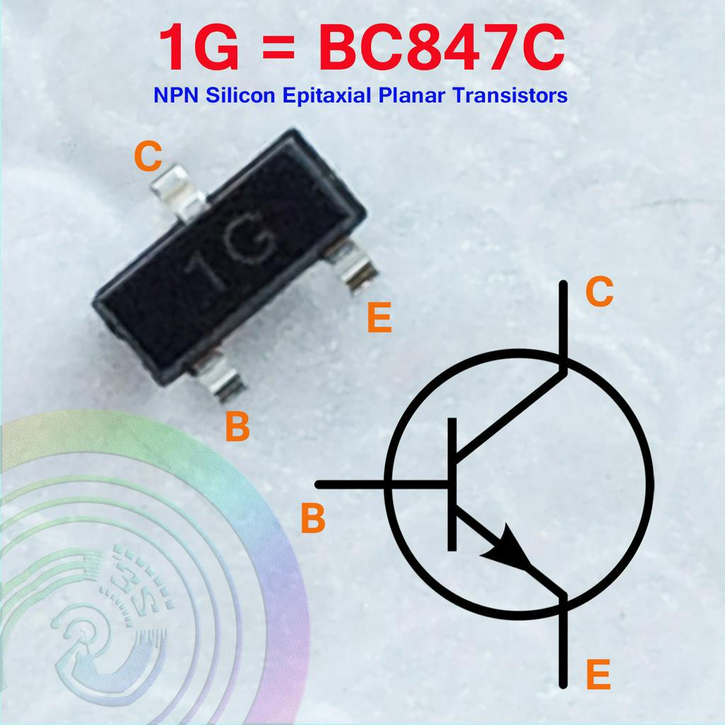 Jual Transistor 1G / BC847C NPN General Purpose | Shopee Indonesia