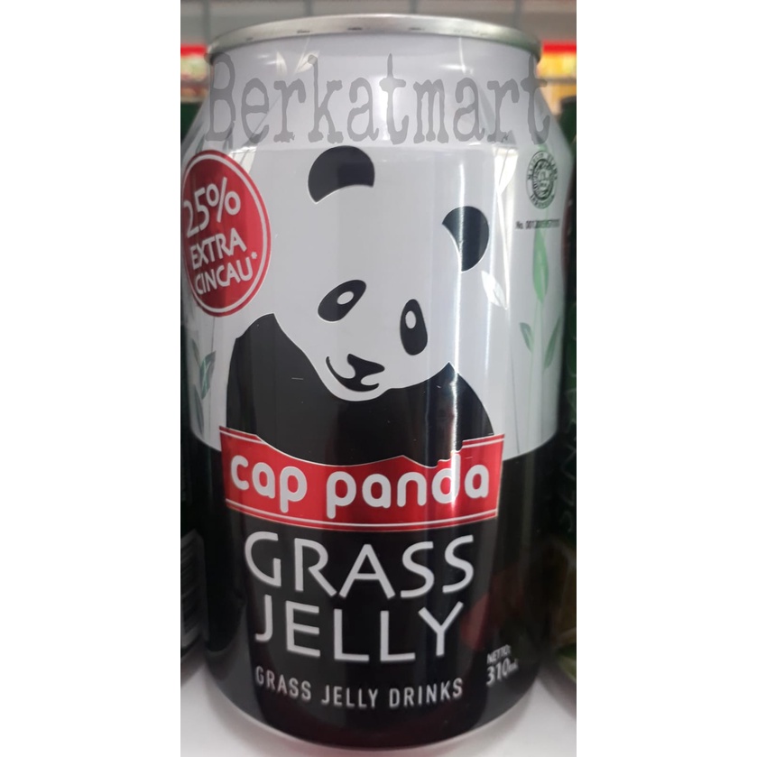 Jual CINCAU CAP PANDA GRASS JELLY DRINKS 310ML | Shopee Indonesia