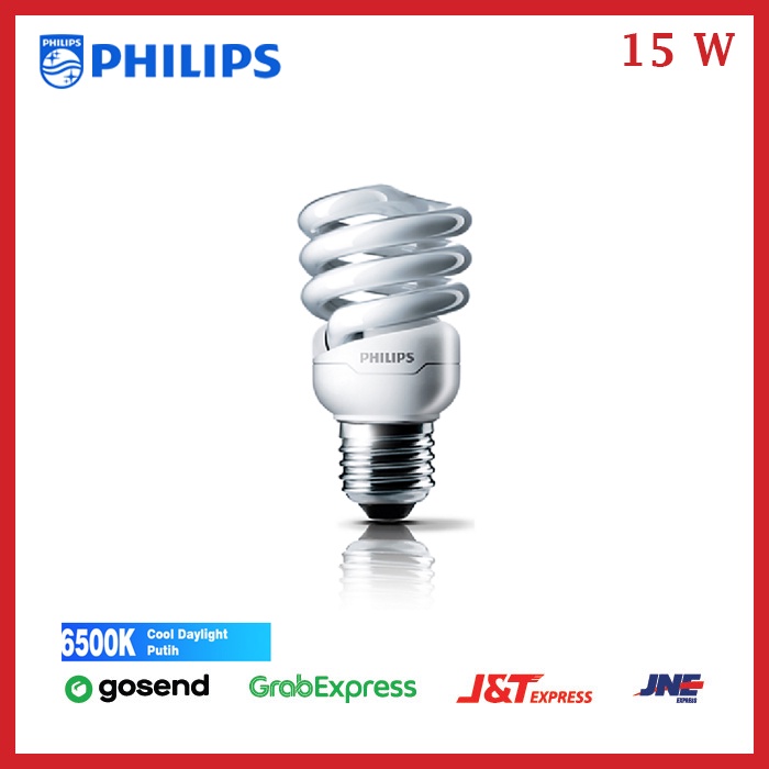 Jual LAMPU PHILIPS TORNADO 15W 15 W 15 Watt 15Watt PUTIH/WHITE | Shopee Indonesia