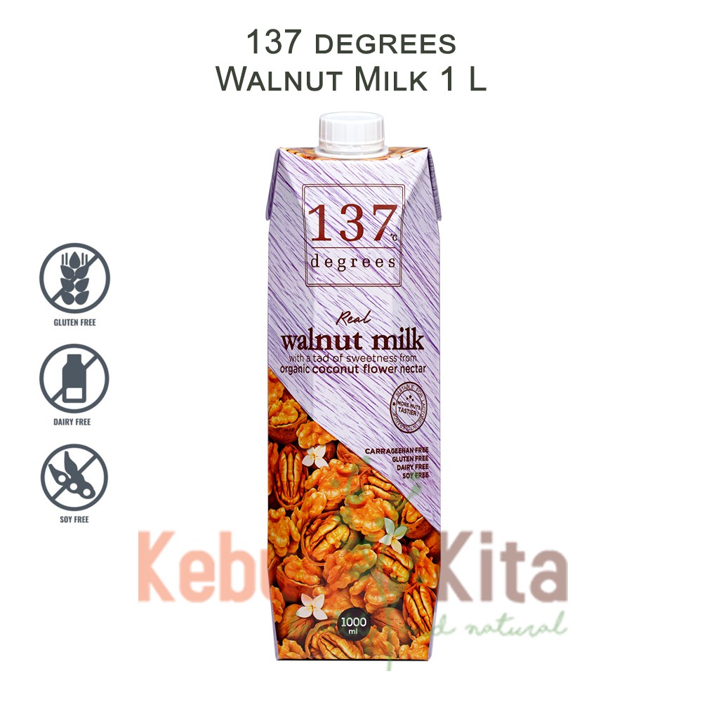 Jual 137 Degrees Walnut Milk 1 L | Shopee Indonesia