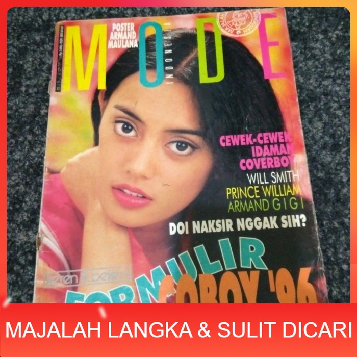 Jual Majalah MODE INDONESIA No.17 Sep 1996 MICHELLE MARIANNE TACOH ...