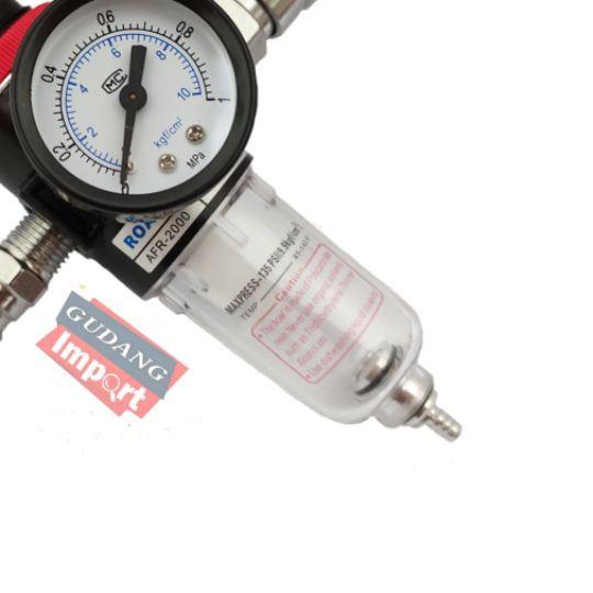 Jual REGULATOR FILTER PENGATUR TEKANAN ANGIN KOMPRESOR SPRAYGUN ...