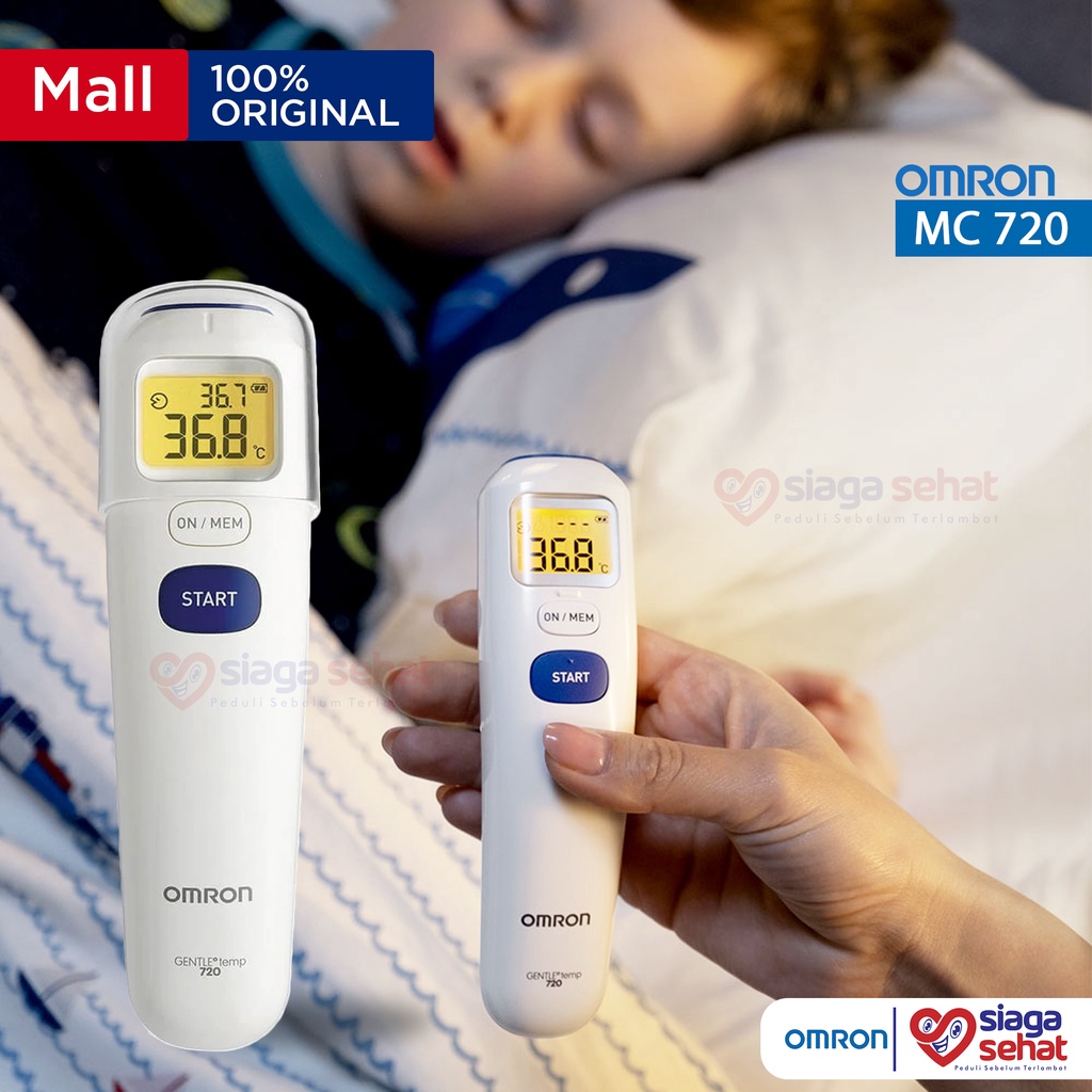 Jual OMRON Digital Termometer - Infrared Thermometer MC720 | Shopee ...
