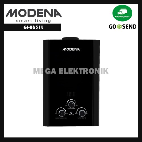 Jual Modena GI-0631L Water Heater GAS Kapasitas 6Liter | Shopee Indonesia