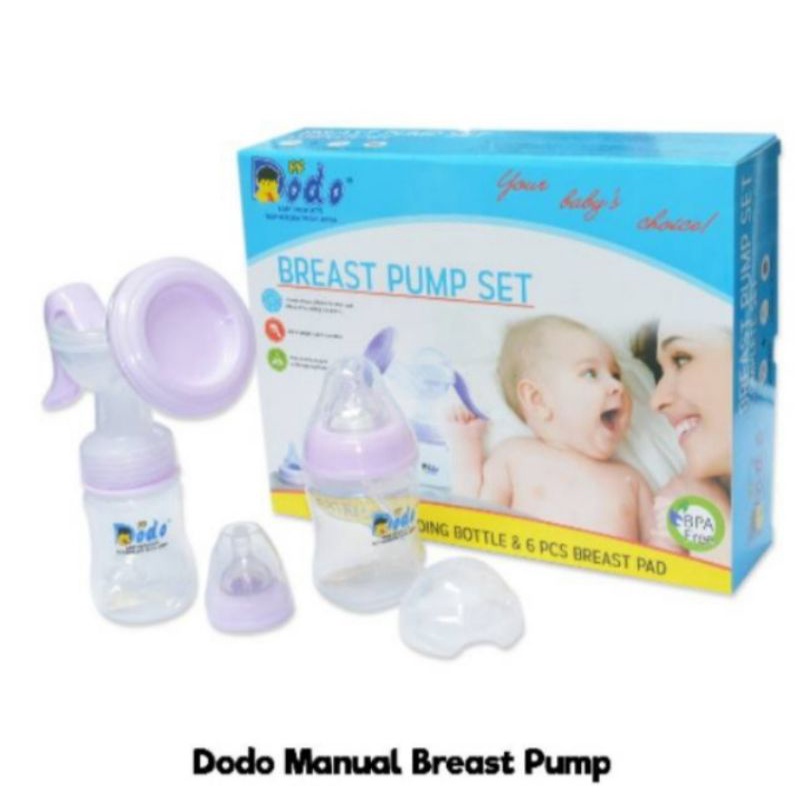 Jual Pompa Asi Manual/penyedot air susu ibu/Breast Pump Set Dodo ...