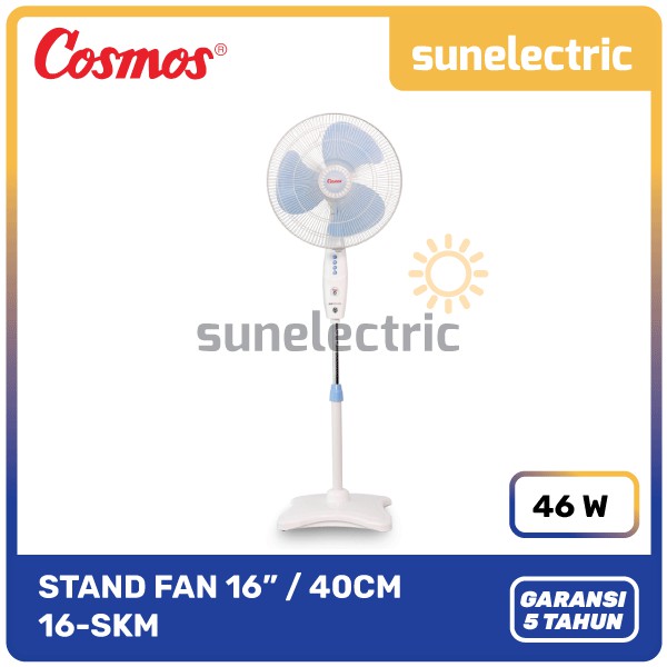 Jual Cosmos 16-SKM Kipas Angin Berdiri / Stand Fan 3-Speed 16 Inch / 16 ...