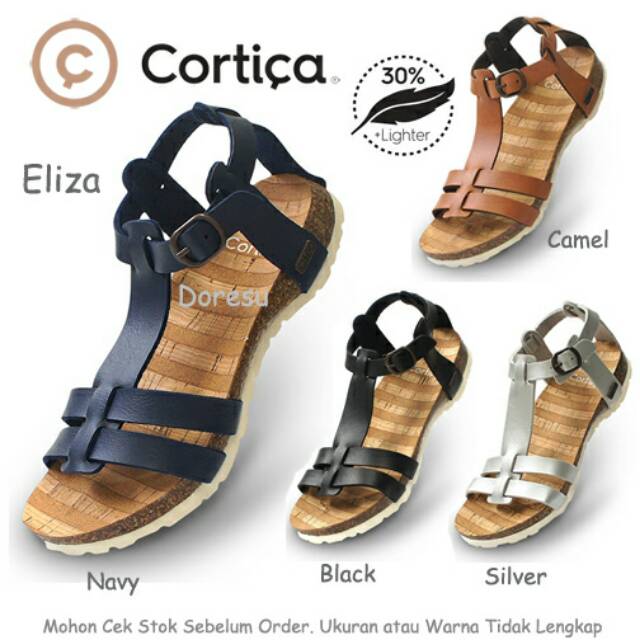 Jual Eliza * Cortica Sandal Wanita Original | Shopee Indonesia