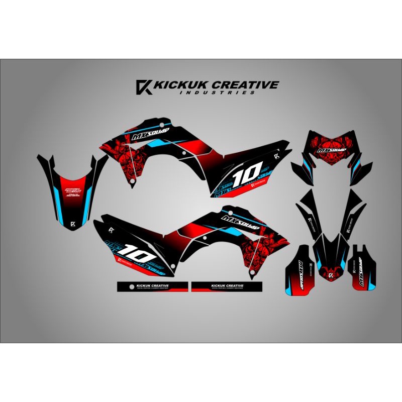 Jual DECAL CRF 150L 150CC 2017 2018 2019 2020 2021 2022 FULL BODY FULL ...