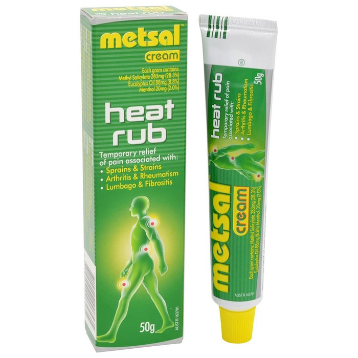 Jual Metsal Heat Rub - Cream / Sakit Rematik / Sakit Sendi /Made In ...