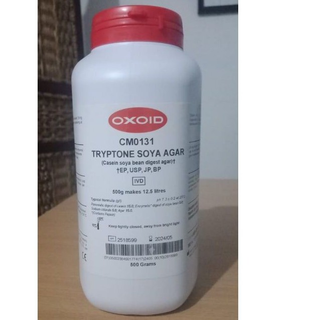 Jual Tryptone Soya Agar Oxoid | Shopee Indonesia