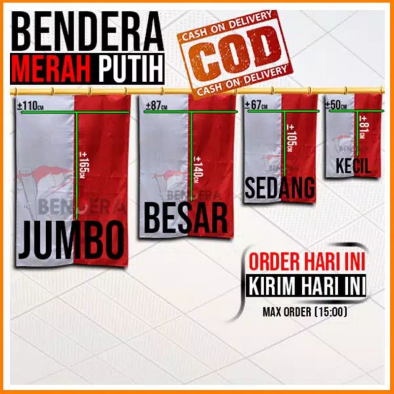 Jual Bendera murah /Bendera Promo murah | Shopee Indonesia