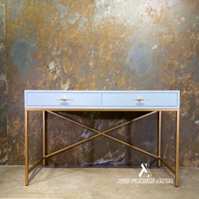Jual MEJA CONSOLE DUCO HIAS KAKI BESI (meja hias meja console meja ...