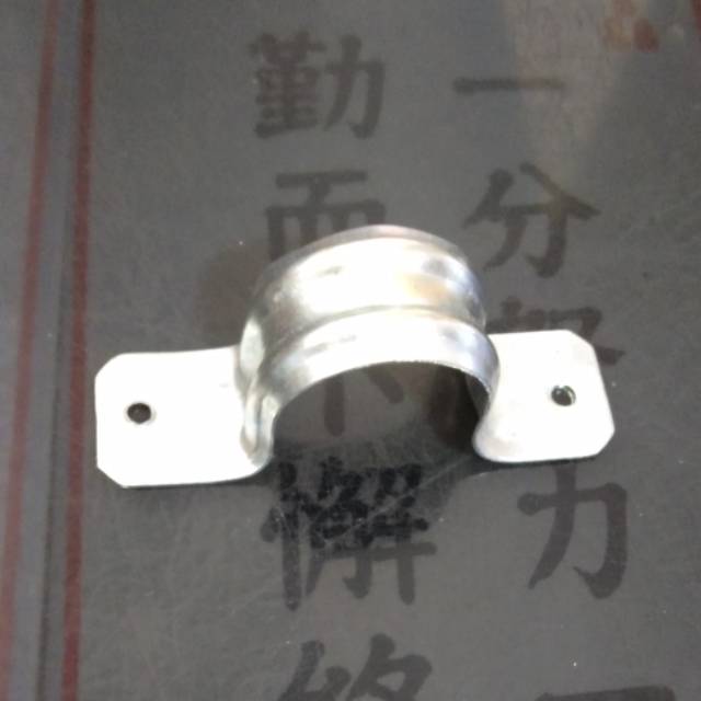 Jual Klem pipa seng galvanis 1/2" 3/4" 1" clamp besi | Shopee Indonesia